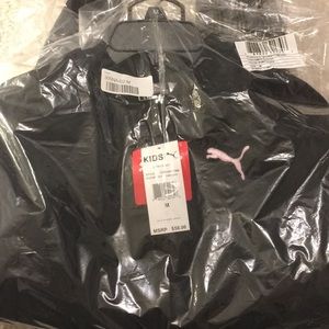 Puma | Matching Sets | Nwt Puma 2 Piece Black Jacket Pants Tracksuit ...